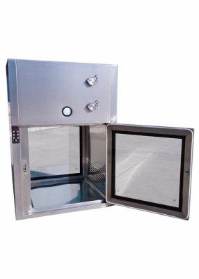 China Hepa Filtration SUS304 Dynamic Pass Box With  Differential Pressure Gauge for sale