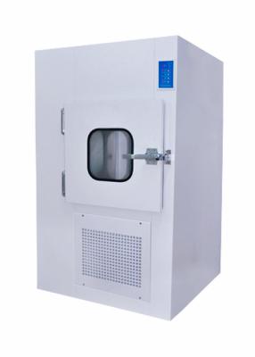 China Stainless Steel 304 201 Air Shower Pass Box With Automatic Blowing for sale