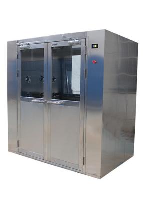 중국 2 옆에게 불기를 가진 전자 내부고정기 양쪽으로 여닫는 문 화물 공기 샤워 판매용