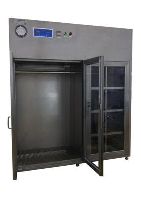 China Energy Efficiency Clean Room Equipments Vertical Laminar Flow Cleanroom Garment Cabinet for sale