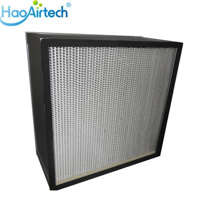 China Commercial Clean Room HEPA Air Filter Media , Stainless Steel Frame for sale