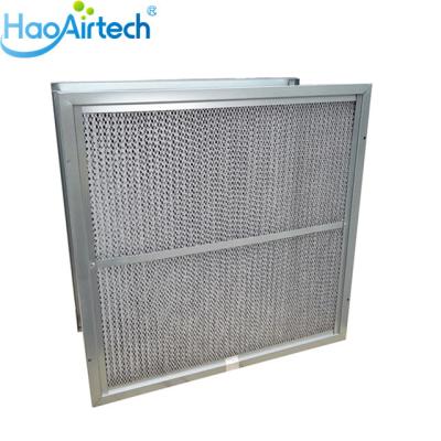 China Commercial Clean Room HEPA Air Filter Media , Stainless Steel Frame for sale