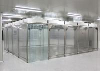 China Class 10000 Softwall Clean Room with Stainless Steel Frame and Fan Filter Unit for sale