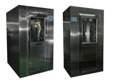 China Ducha de aire doble del recinto limpio de la puerta de oscilación del dispositivo de seguridad SUS201 en venta