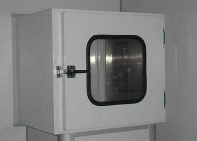 China Cold Rolled Sheet Clean Room Pass Box For Goods Transfer In Electrical Factory for sale