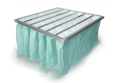 China Non Standard Pocket Air Filter F7 - F9 Efficiency Pink Color for sale