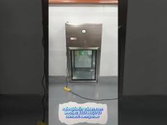 청정실 정화 작업장을 위한 Customizable 동적인 통행 상자