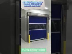 Caixa de passagem rápida do chuveiro de ar da porta do obturador do ar para o sistema da limpeza da carga da pálete