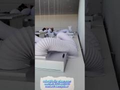 Stainless Steel Class 100 Pharmacy Clean Room With PVC Plastic Curtain Wall