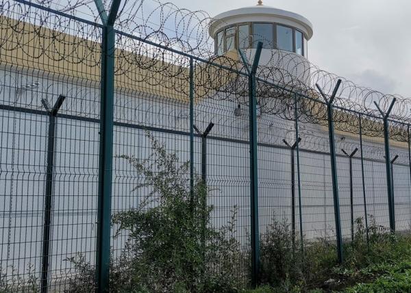 Pvc Coated 4.0mm Airport Security Fencing Welded 2.0m Length