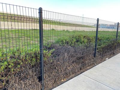 China PVC Coated 3D Fence Welded Wire Mesh Fence for Security and Gardening for sale