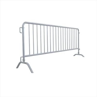 China Activiteit Crowd Control voetgangersbarrière met hek post caps en 6,5' 8,5' panel lengte Te koop