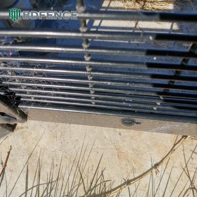 China High Security Durable Clear View Anti Climb 358 Welded Wire Mesh Fence For Airport Project for sale