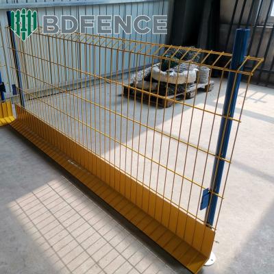 China Q235 Steel Mesh Edge Protection Fencing With Toeboard For Building for sale