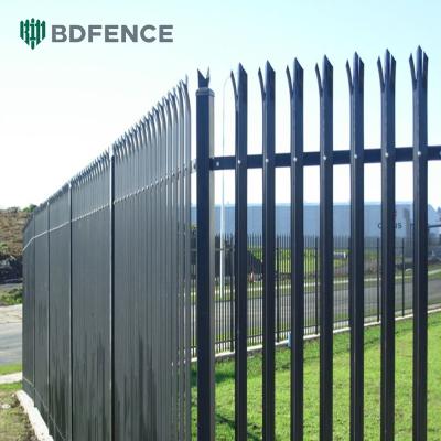 中国 組み立て準備完了のチューブ鋼フェンス部品付属、粉体塗装 販売のため