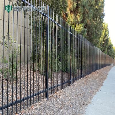 China Noise-Reducing Tubular Steel Fence Peaceful Barrier for sale