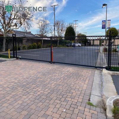 Cercado tubular de acero para seguridad industrial a prueba de vandalismo