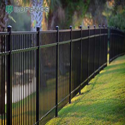 중국 사각 구멍 잠금 가능한 강철 튜브 울타리 열쇠 포함 판매용