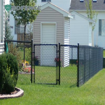 China Galvanized Chain Link Fence Roll Gate Modern Design 50m Length Carbon Steel for Home Safety Fencing Sale for sale