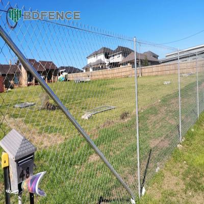 China Metal Frame Tennis Court Fence Netting Chain Link Wire Mesh Fence for sale