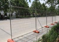 China Easily Assembled Powder Coating Temp Construction Fencing for sale