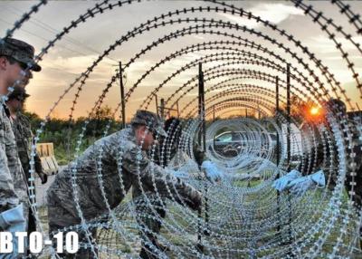 China L32ft Concertina Razor Coil for security fencing for sale