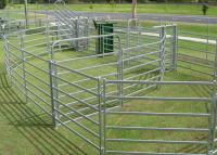 China Multi Function Square pipe H1.8m Livestock Fence Panels for sale