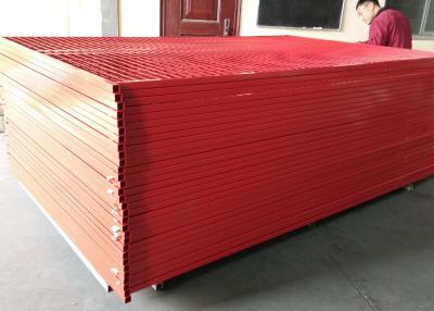 Cina Il recinto temporaneo Hot Dip Galvanized della costruzione di altezza del Canada 6ft poi spolverizza rivestito in vendita