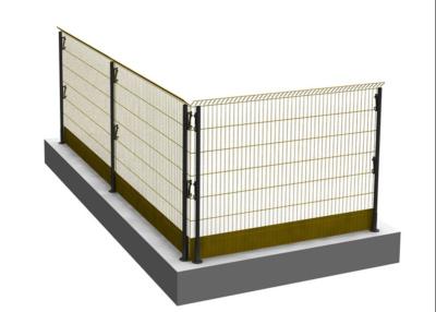 China Cercado de la protección de borde de la malla 50x100m m del marco de acero de la alta seguridad en venta