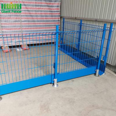 Cina La prevenzione temporanea di caduta ha rinforzato il recinto Powder Coated di barriera di protezione di 1.15x2.6m in vendita