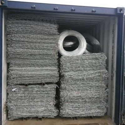 China Woven Stone Filled Galvanized Gabion Boxes Basket 8x10cm Hexagonal Hole for sale