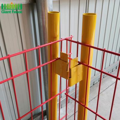 Cina Struttura d'acciaio del cantiere 50X200mm delle barriere temporanee di barriera di protezione in vendita