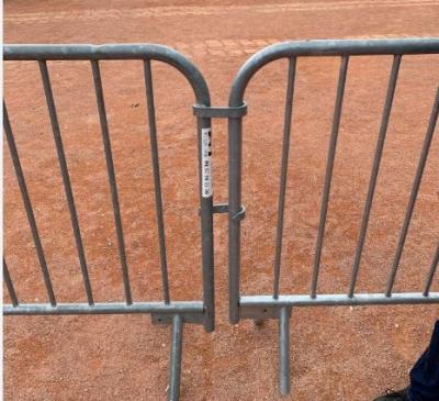 China Hot Dipped Galvanized After Welded French Style Bike Rack Temporary Barricade Fence for sale