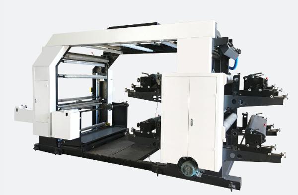 Quality Two Colors Flexographic Printing Machine 5 - 60m/min YT2-800MT for sale