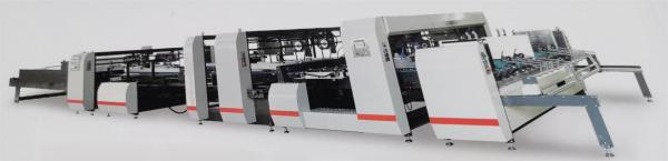 Quality Full Automatic Double Splicing Box Folding And Gluing Machine 45KW JH-2100F-P for sale
