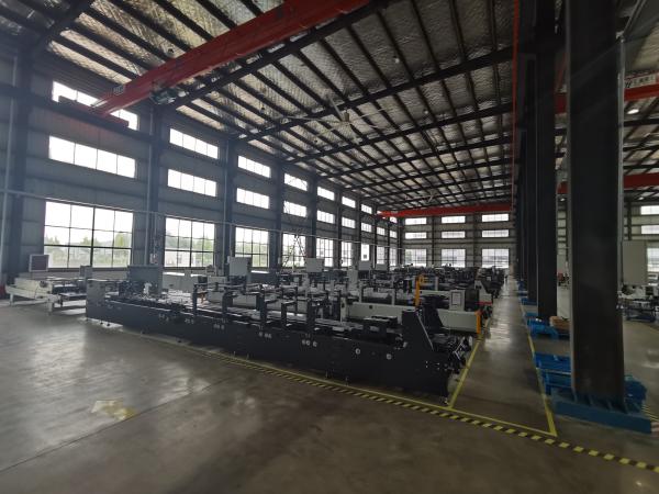 Quality Comprehensive Inspection Folder Gluer Machine with Automatic Continuous Feeding and Soft Belt Conveying Unit for sale