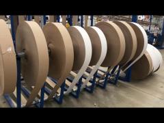 Automatische papierrandbeschermingsmachine 32 kW hoge snelheid 70m/min