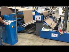220V 380V 415V Papierrandbeschermingsmachine 125 - 600gsm Kraft Paper Slitter Rewinder