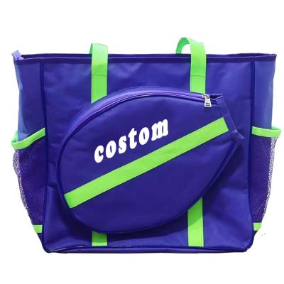 Cina La chiusura lampo su ordinazione di Padel Tote Carry Bag Hot Pink Wholesale della borsa della racchetta di tennis mette in mostra la borsa della pagaia di Pickleball in vendita