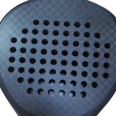 China El OEM modifica las estafas de la paleta para requisitos particulares del tenis de la fibra de carbono de la estafa 3K 12K 18K de Logo Professional Best Quality Padel en venta