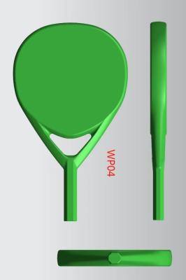 Cina Sell At Wholesalw Price Custom Professional Padel Tennis Racket 3K 12K 18K Carbon Fiber Padel Rackets in vendita