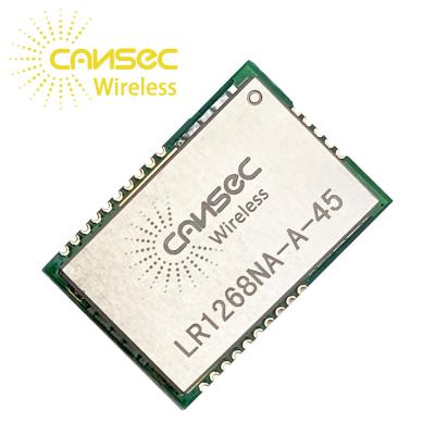 China LoRa Spread Spectrum SX1268 433mhz Rf Transmitter Receiver Wireless Module 20dBm for sale