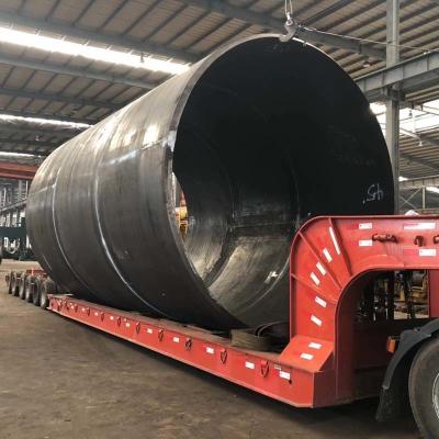 中国 API 5Lの構造円形の管LSAWのまっすぐな継ぎ目6m 12mの長さを鋼管 販売のため