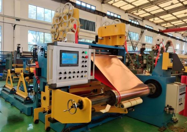 Quality 0-25r/Min 600mm Transformer Foil Winding Machine Programmable PLC Control Automatic for sale