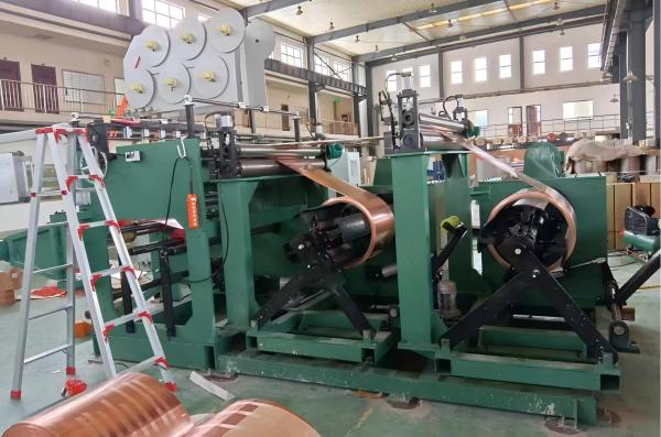 Quality 100-800mm Programmable PLC Control Automatic Transformer Foil Winding Machine for sale