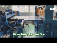 0.18-0.5mm thickness high precision electrical silicon steel slitting machine with 10t