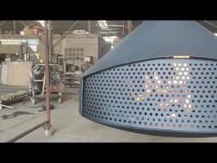 Europa die Houten Brandende Fornuis Decoratieve Aan het plafond opgehangen Open haard hangen