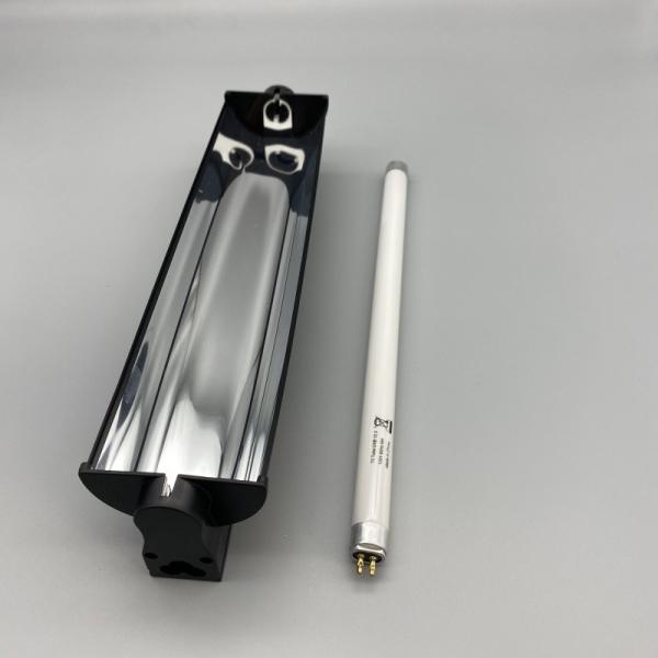 Quality Black 24W Repti Zoo T5 Ho Uvb Fixture 6000H 10.0 Uvb 22 Inch For Reptile for sale