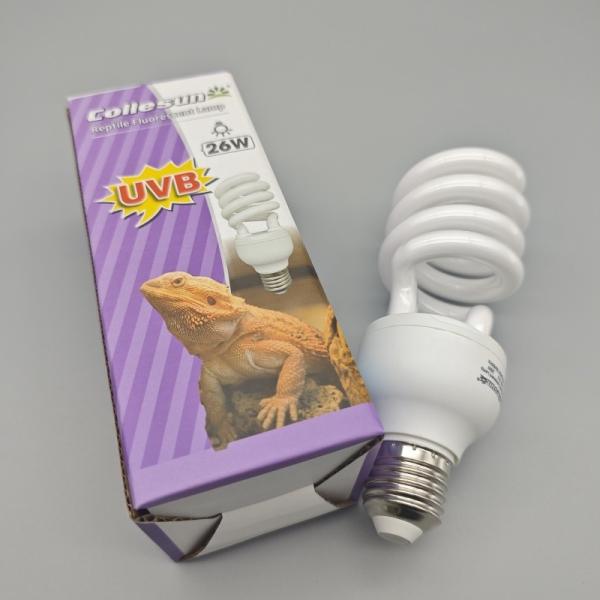 Quality OEM Desert CFL UVB Light Fluorescent Uv Lamp For Reptiles White for sale