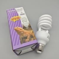 Quality E27 13W/26W CFL UVB Light 10.0 UVA And UVB Bulb For Bearded Dragons for sale